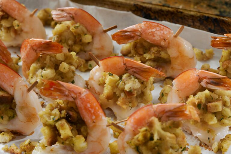 Crab Stuffed Shrimp - Easy Baked