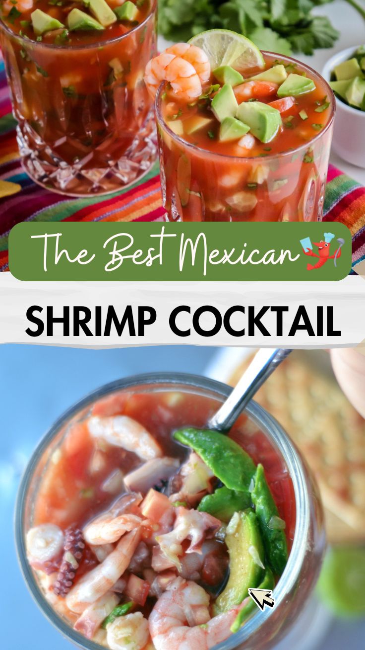 Mexican Shrimp Cocktail - 15 Minutes of Prep