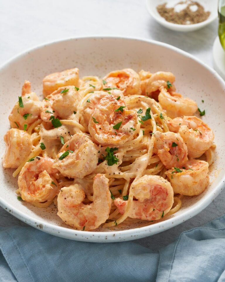 Chicken And Shrimp Carbonara Olive Garden Copycat