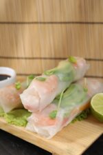 Shrimp Spring Rolls - With Homemade Sauce