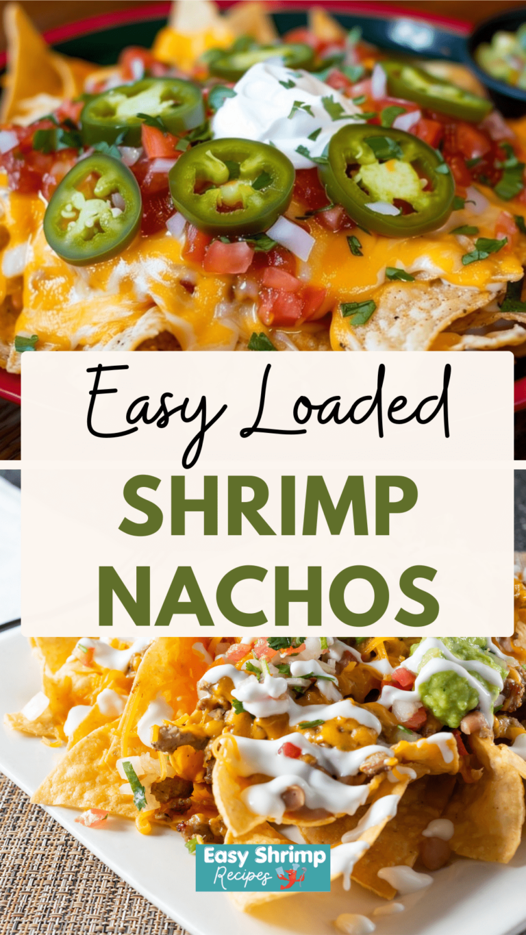 Shrimp Nachos - Loaded Snack