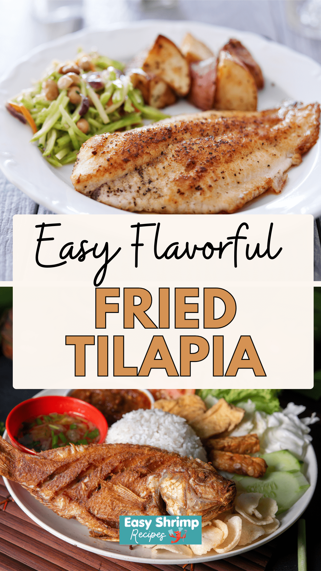 Fried Tilapia - Crunchy Flavorful