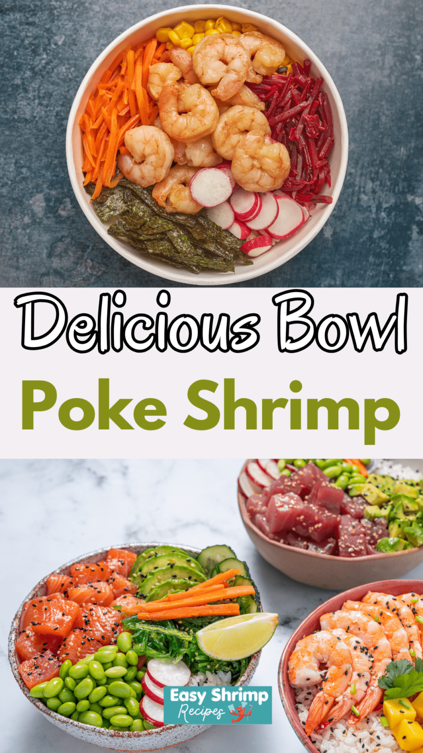 Poke Shrimp - Healthy Bowl