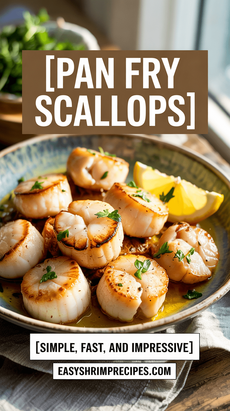 Pan Fry Scallops – Simple, Fast, and Impressive