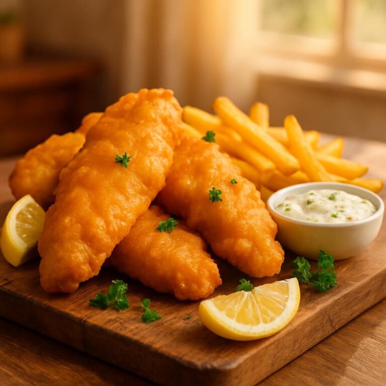 Fish Fillets Beer Batter – Crispy & Golden Perfection