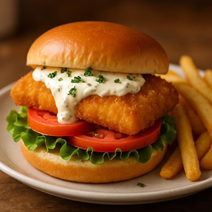 Fish Sandwich – Crispy, Flaky, and Full of Flavor