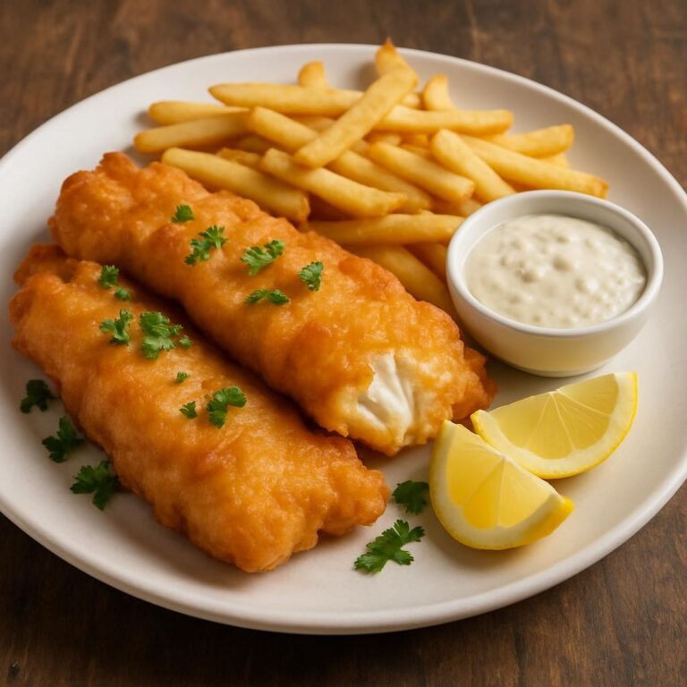 Beer Battered Cod – Crispy Golden Perfection