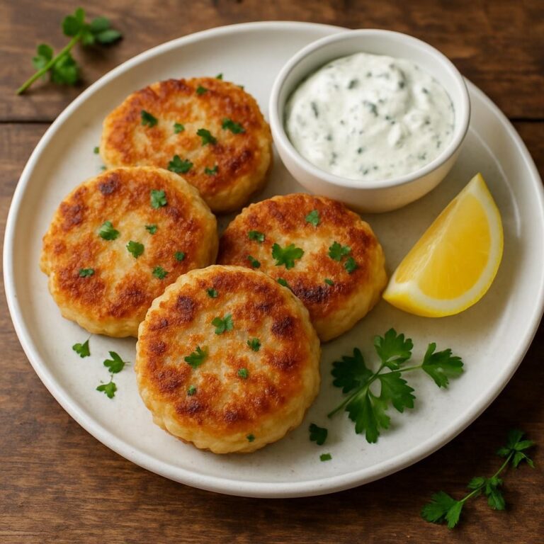 Cod Cakes – Crispy on the Outside, Tender Inside