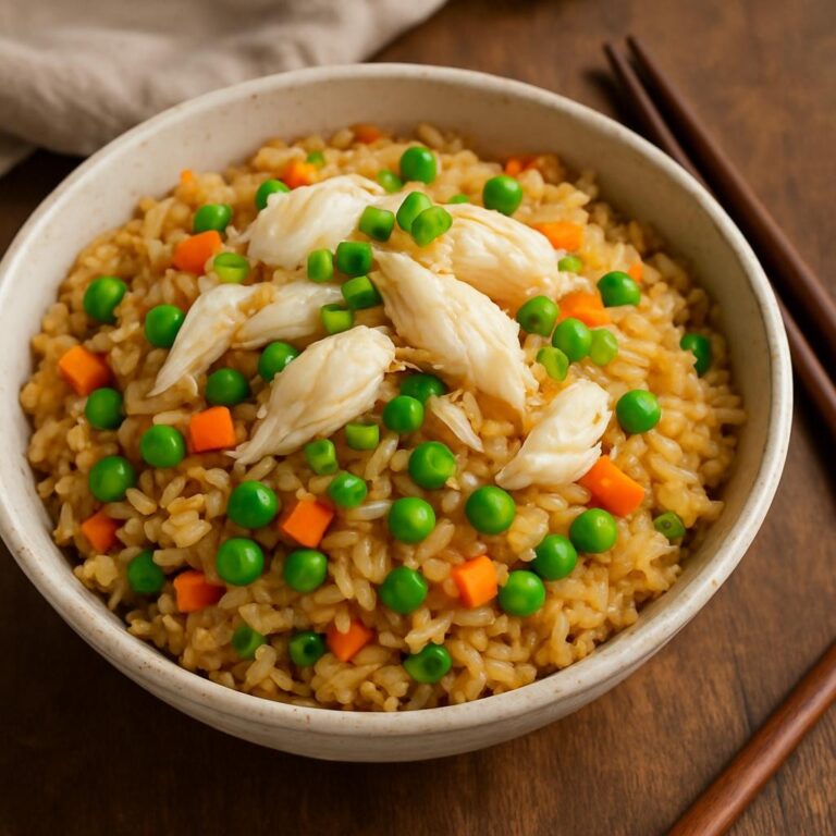 Crab Fried Rice – A Luxurious Weeknight Meal