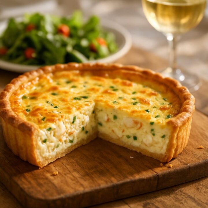 Crab Quiche – A Luxurious Brunch Favorite