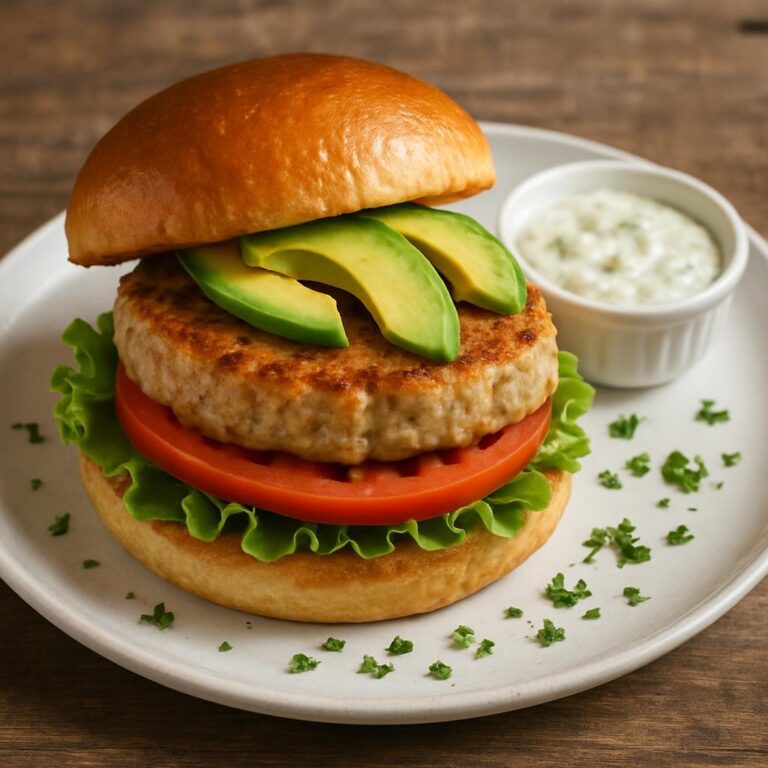 Tuna Burger – A Fresh Twist on a Classic