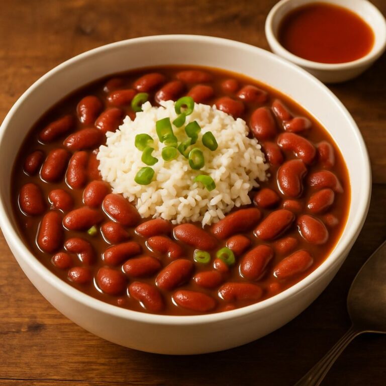 Authentic Louisiana Red Beans and Rice: Soul Food Classic