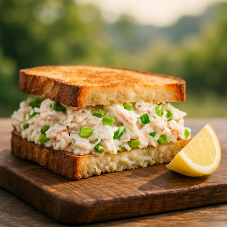Crab Salad Sandwich for Seafood Lovers
