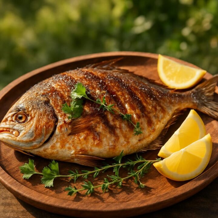 Grilled Pompano Fish with Bold Asian-Inspired Flavors