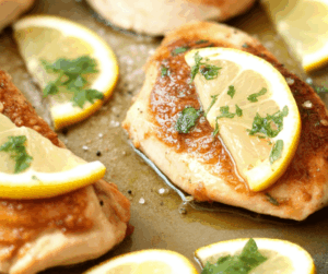 Broiled Cod with Lemon Butter Garlic Sauce – Must-Try