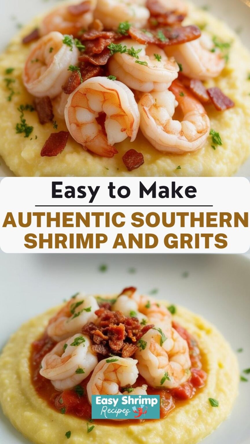 Authentic Southern Shrimp and Grits