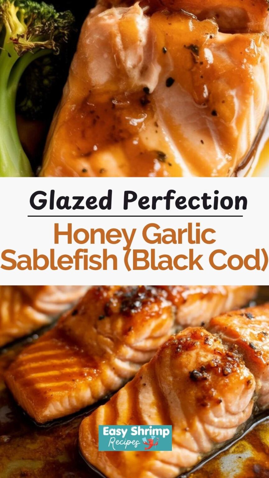 Honey Garlic Sablefish (Black Cod)