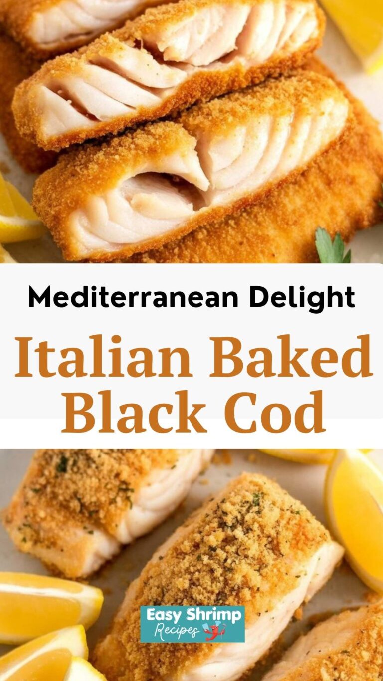 Italian Baked Black Cod