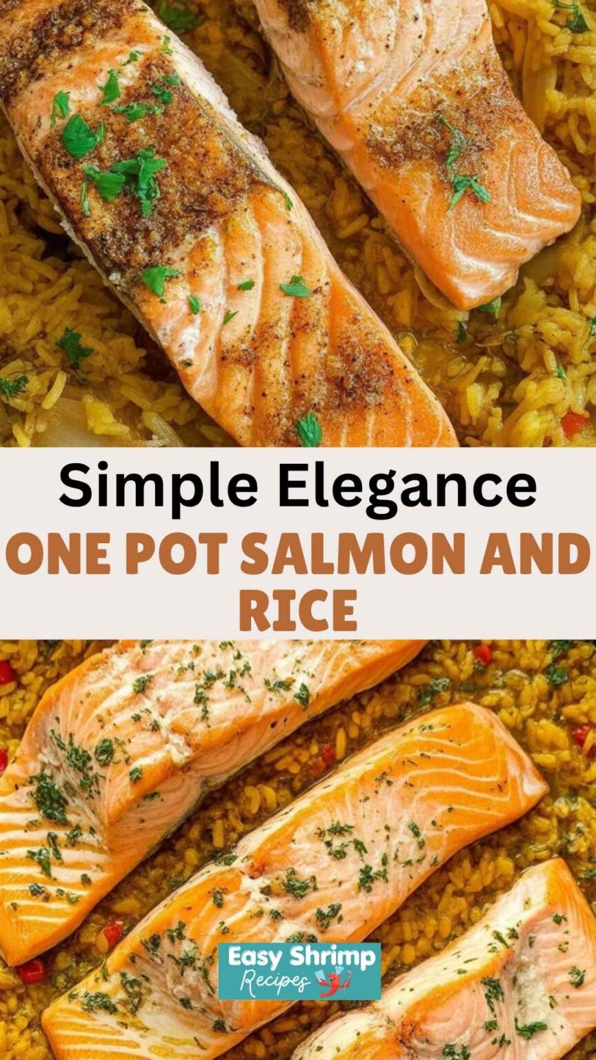 One Pot Salmon and Rice