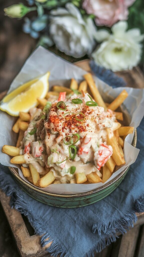 Loaded Crab Fries