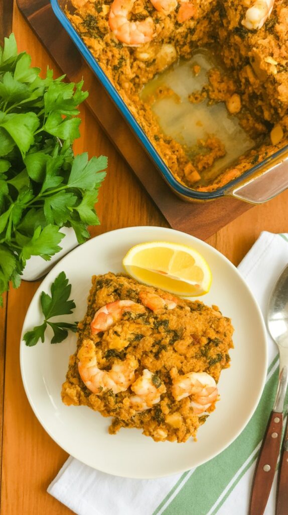 Seafood Cornbread Dressing