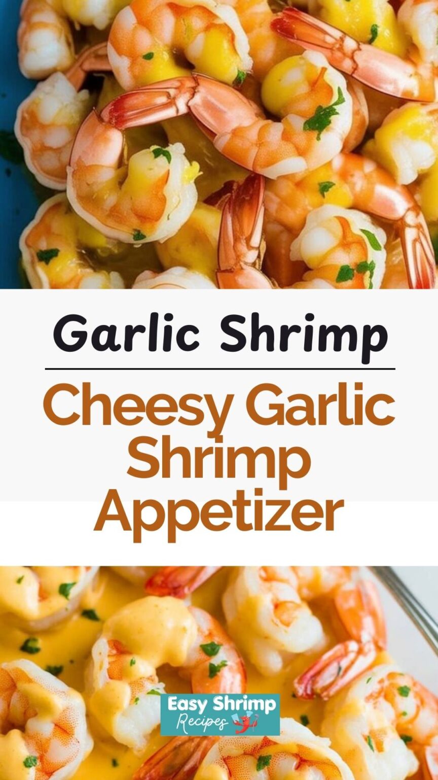 Cheesy Garlic Shrimp Appetizer
