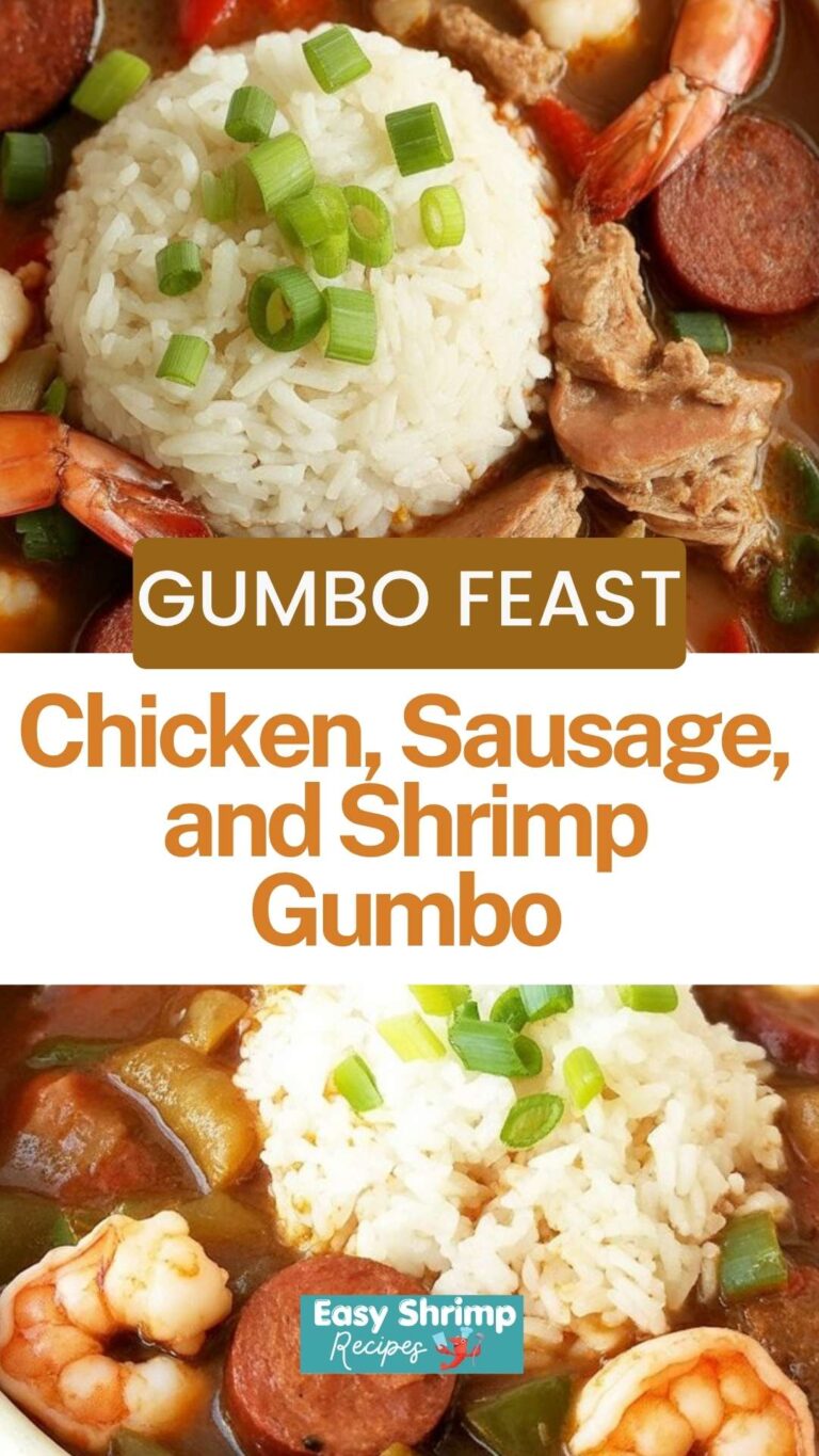 Chicken, Sausage, and Shrimp Gumbo