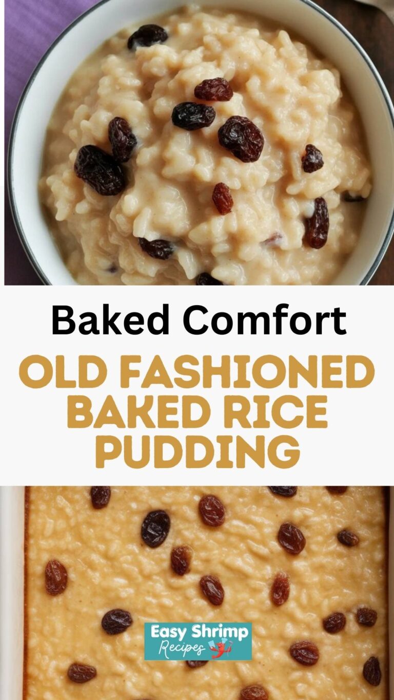 Old Fashioned Baked Rice Pudding