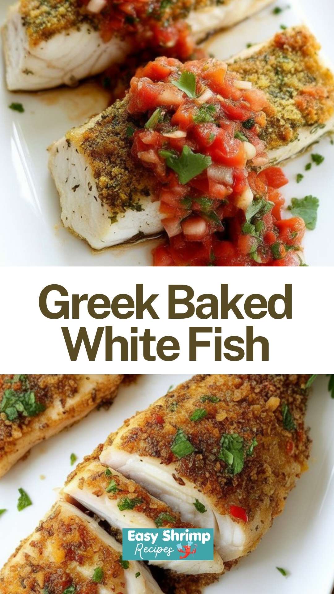 Greek Baked White Fish