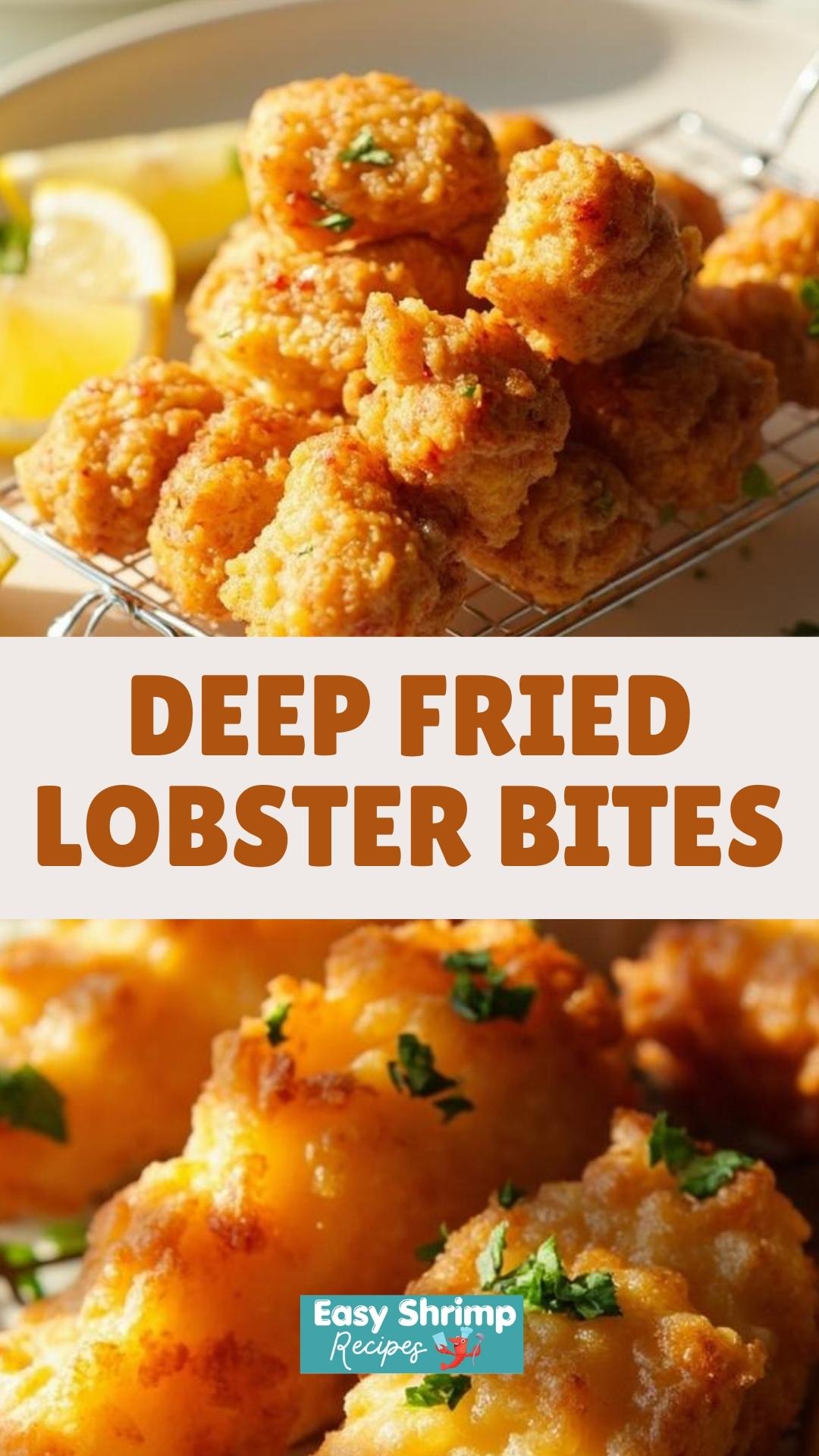 Deep Fried Lobster Bites
